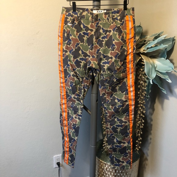 NXP | Jeans | Nxp Camo With Reflective Side Details Jeans | Poshmark